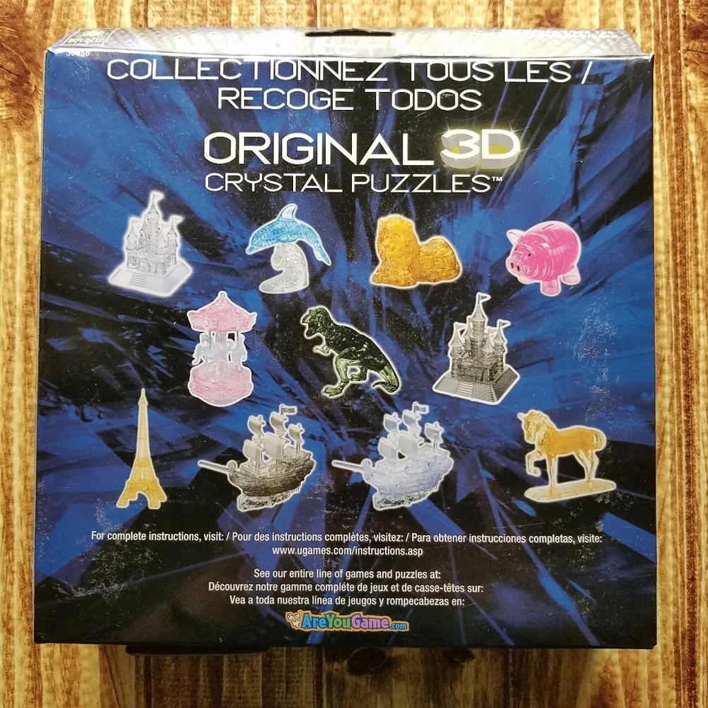 Bepuzzled | Games | Bepuzzled 3d Crystal Puzzle Deluxe Castle 3956 04 ...